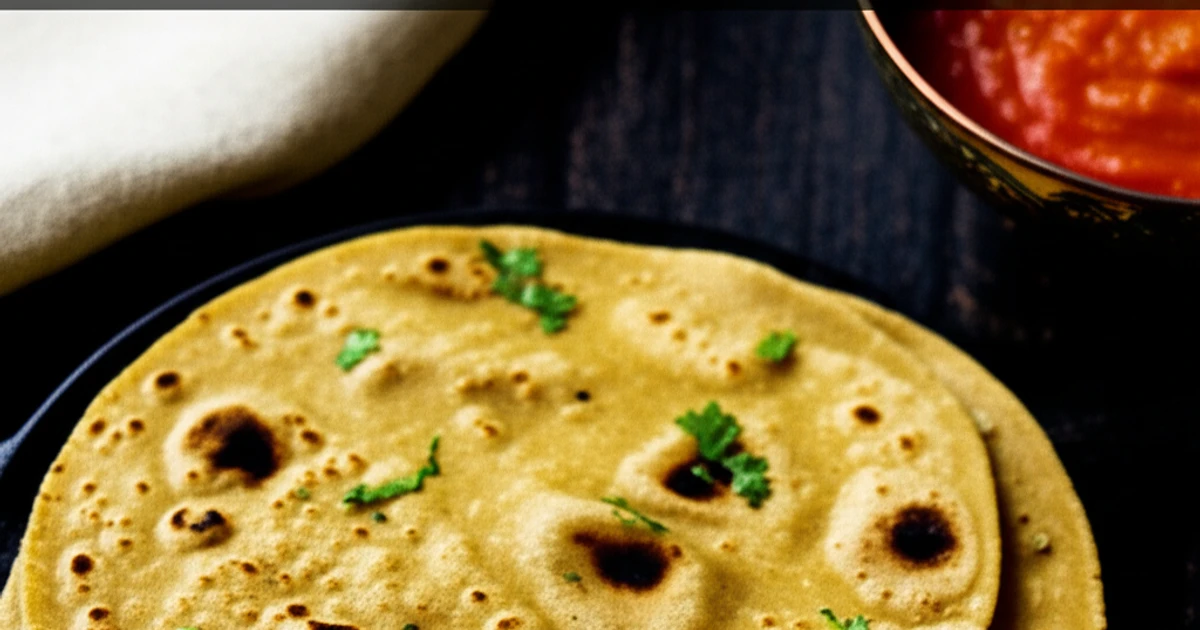 ** Authentic Rajasthani Missi Roti Recipe | Indian Flatbread
